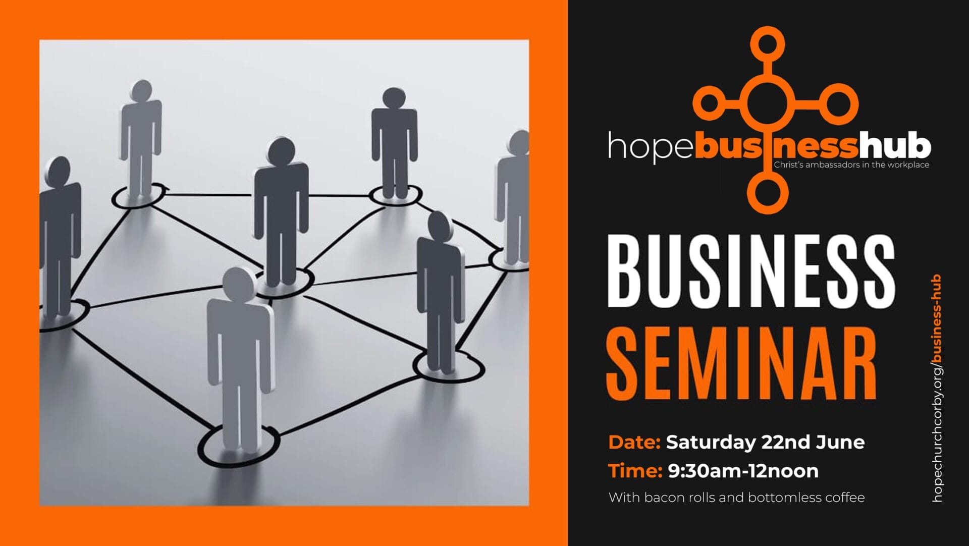 Business Hub Poster – Hope Church, Corby